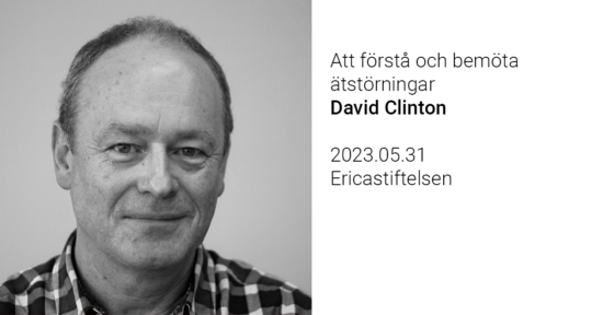 Seminarium med David Clinton - Ericastiftelsen